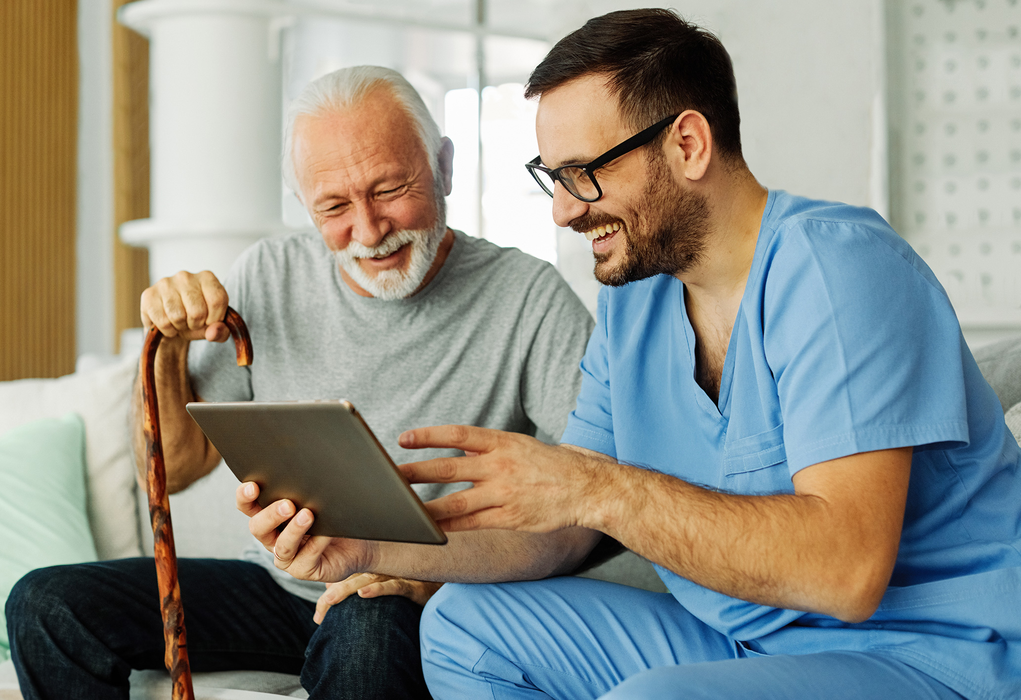 Die professionelle Seniorenbetreuung von morgen. | Media4Care